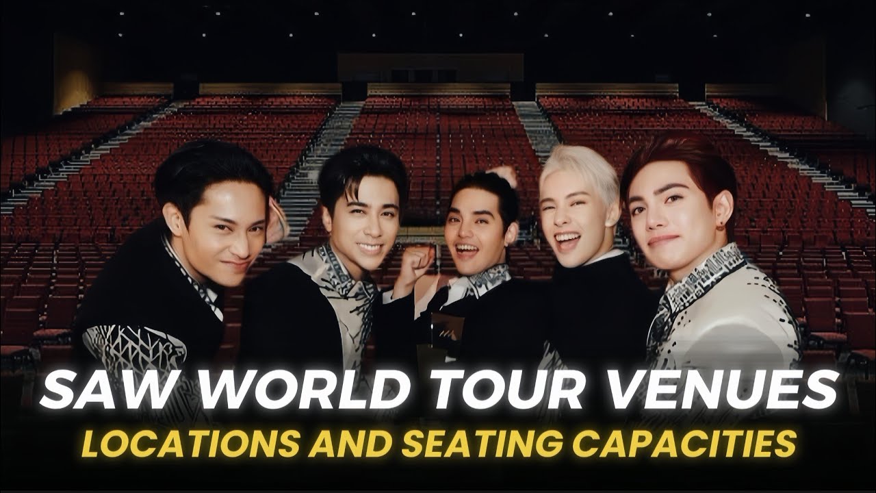 SB19 World Tour Venues & Seating Capacities | Update | PPOP Insider ...
