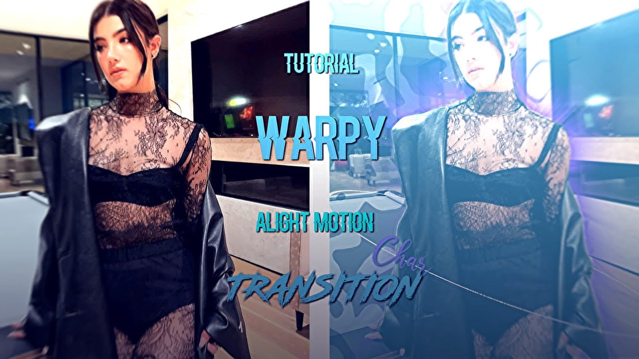 simple and warpy transition on Alight Motion 💜 | TUTORIAL - YouTube