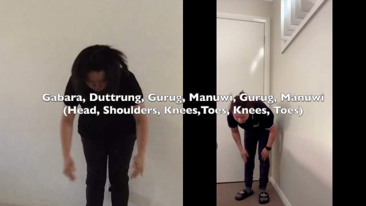 Head, Shoulders, Knees and Toes in Darug Language - YouTube