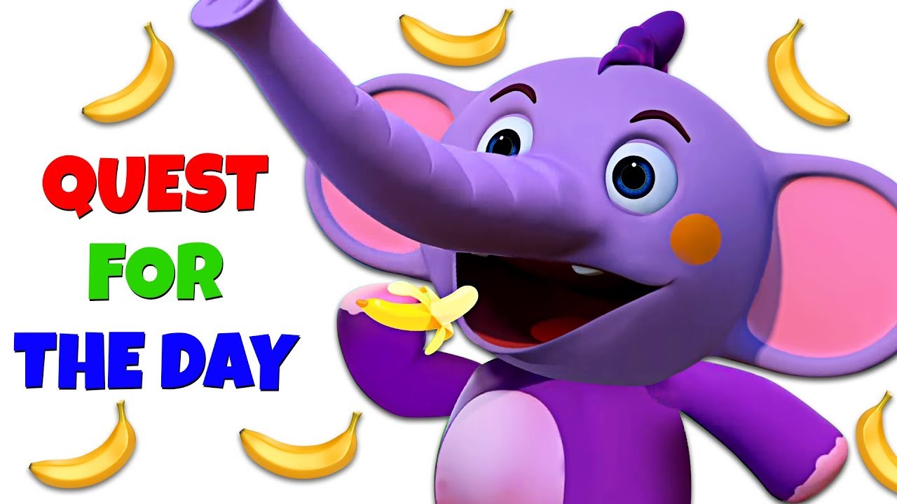 Quest for the day - Banana Hunt | Educational Cartoons for Children ...