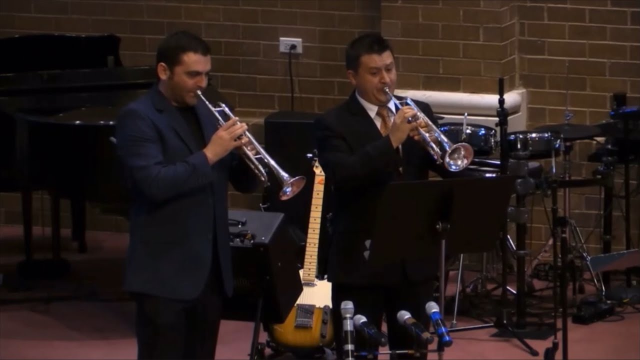 Remus Morosan, Dan Muncaciu Trumpet Duet. - YouTube