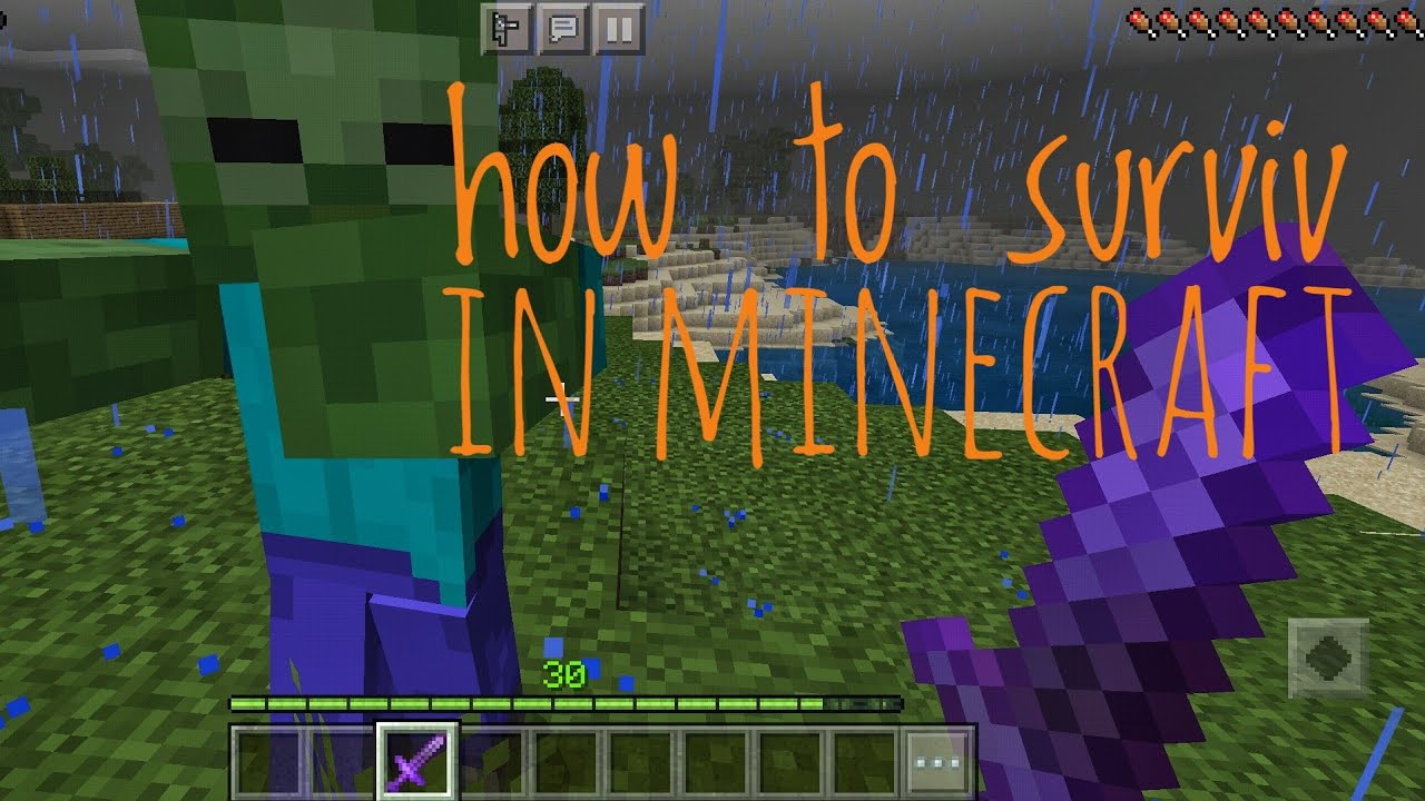 Minecraft survival mod tip and tricks [part 1] - YouTube