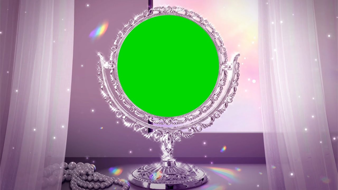 Magic mirror Green screen chroma key - YouTube