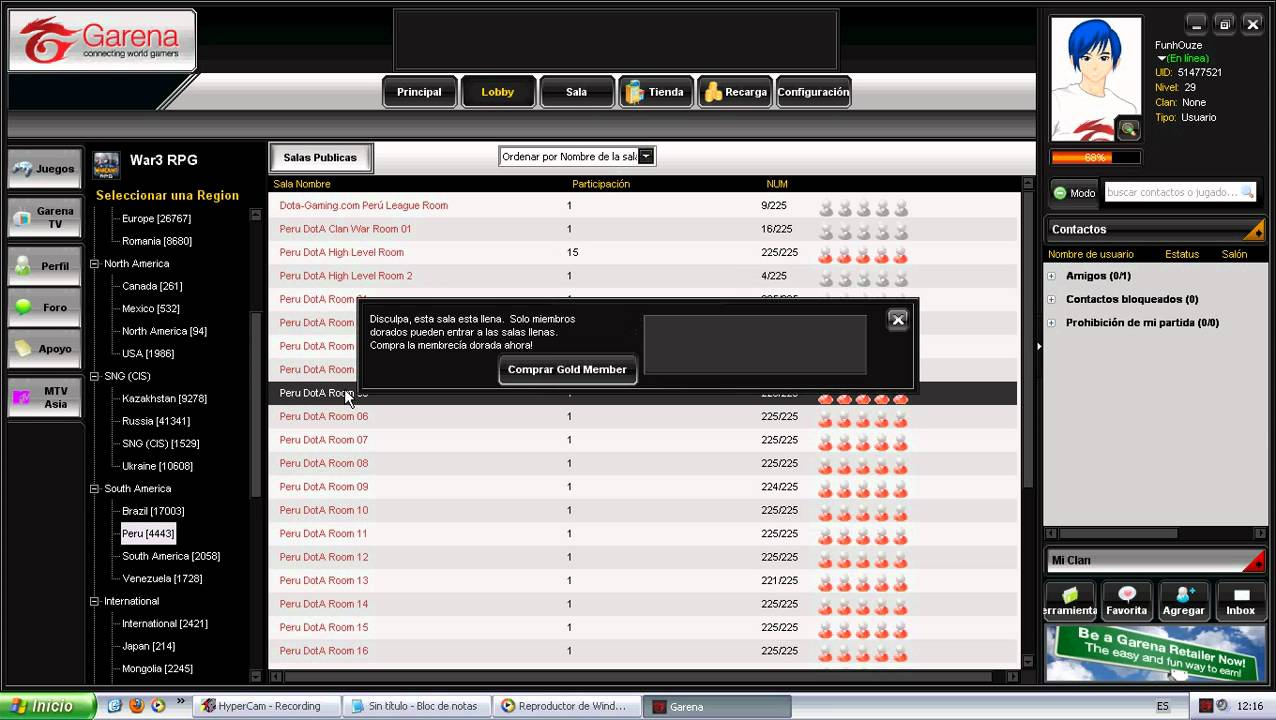 GARENA HACK DE NINIO - YouTube