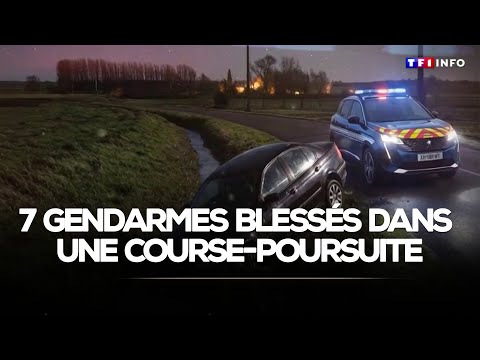 Prison ferme après une course poursuite avec des gendarmes et un refus d'obtempérer｜TF1 INFO