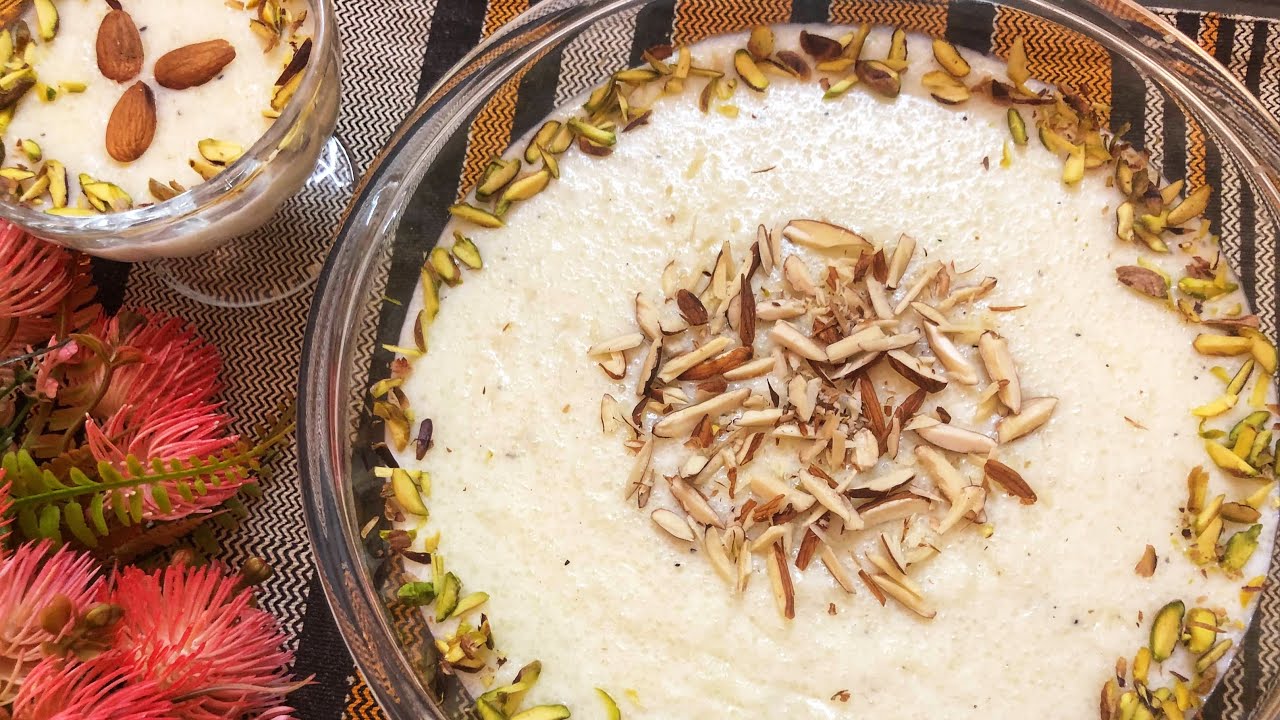 firni dessert recipe||Firni ||10 min dessert||tasty food with faiza ...