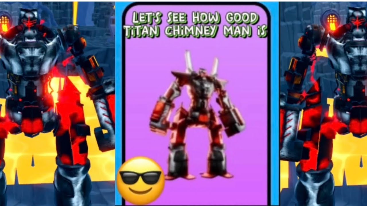 Let’s see how good titan chimney man is - YouTube