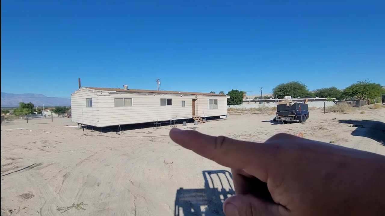 HOW TO- Block delivery to a Mobile Home Part 1 of 2 #moffetttraining ...