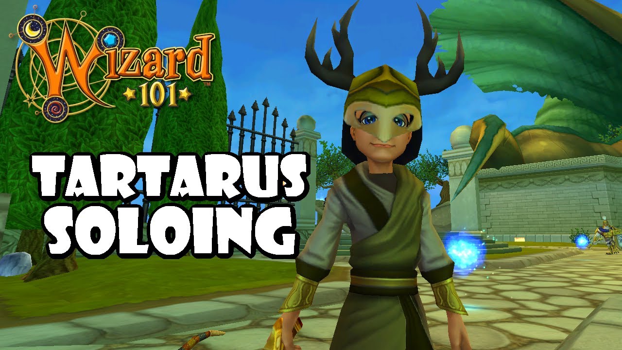 Wizard101: LEVEL 90 TARTARUS SOLO FARMING NIGHTMARE - YouTube