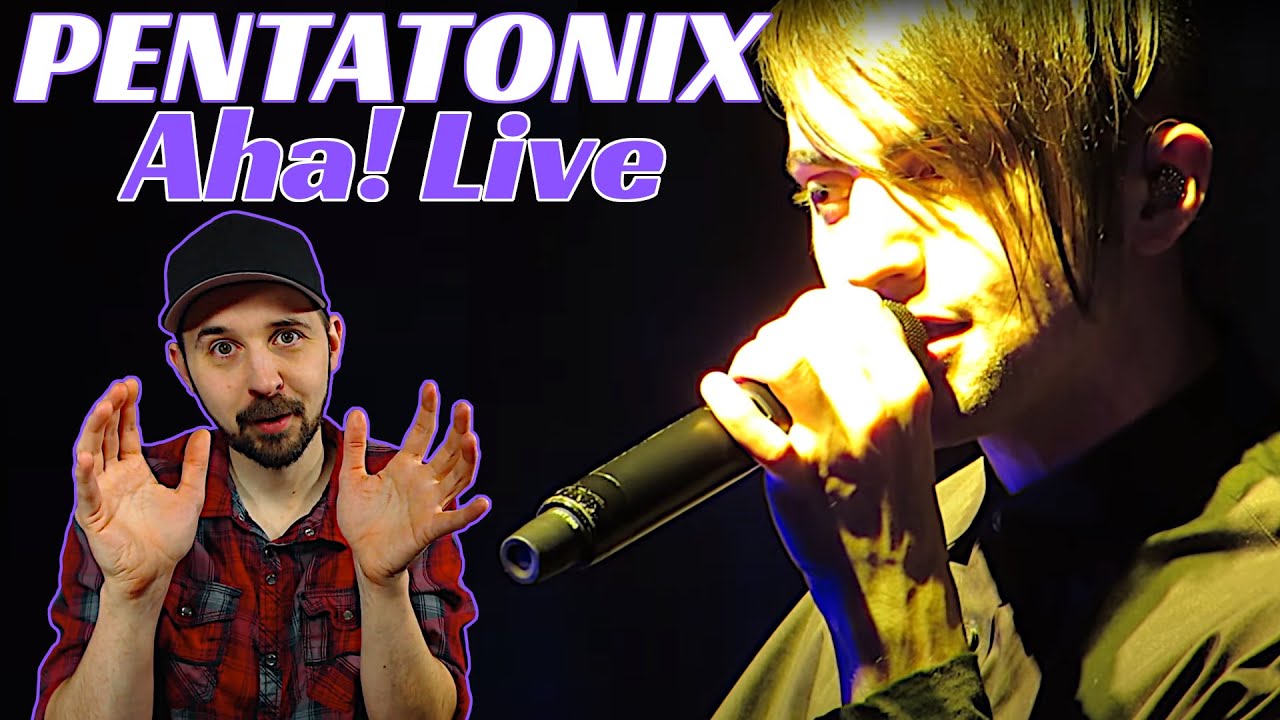 REACTION to PTX Aha! Live in Singapore. Pentatonix Rules! - YouTube
