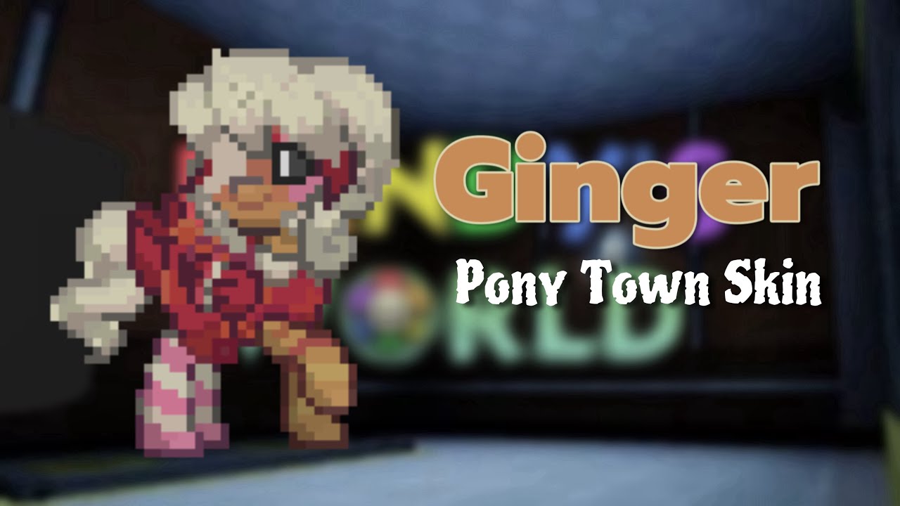 🌈 | Ginger Pony Town Skin Tutorial ~ Dandy’s World - YouTube