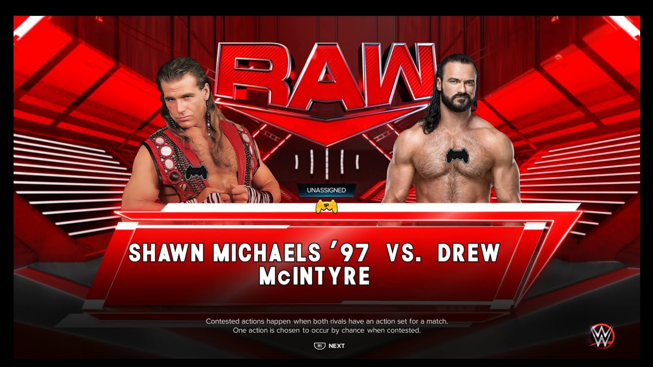 WWE 2K23: Shawn Michaels vs Drew McIntyre [MAIN EVENT] - YouTube