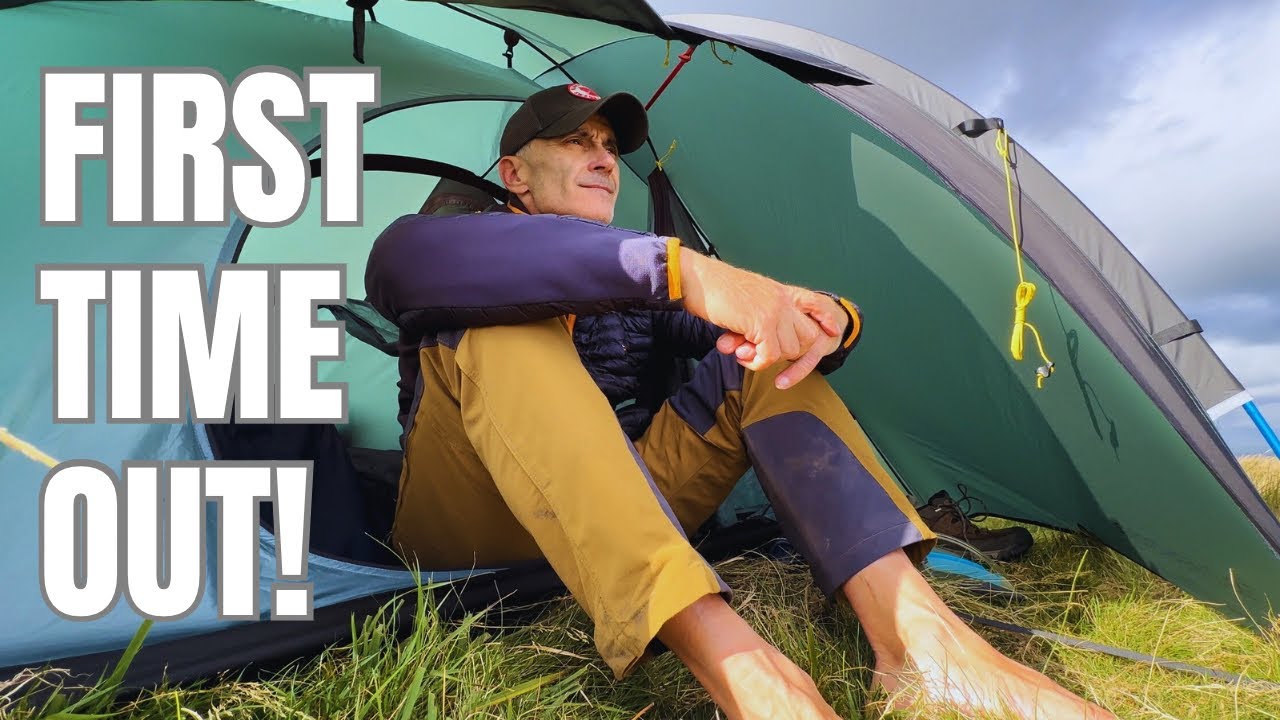 WILD CAMPING IN THE BRECON BEACONS AND NEW TENT TEST! - YouTube