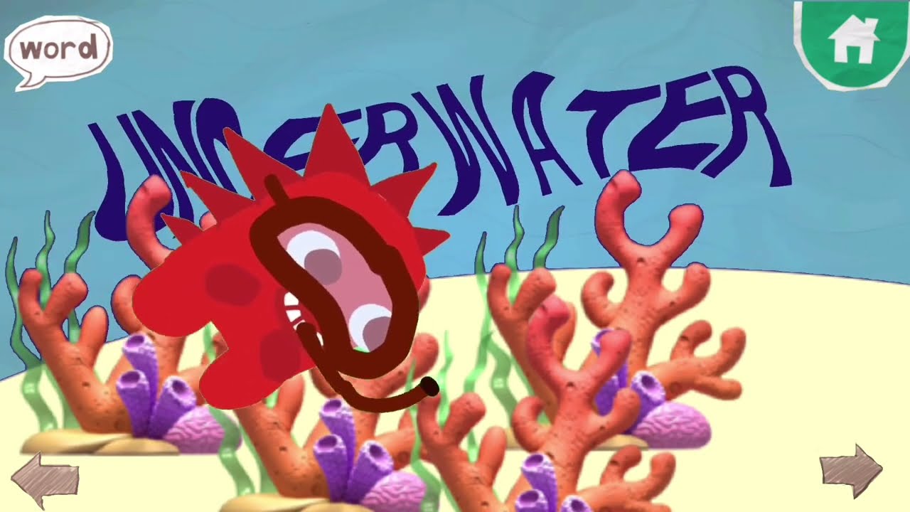 Endless alphabet “underwater” - YouTube