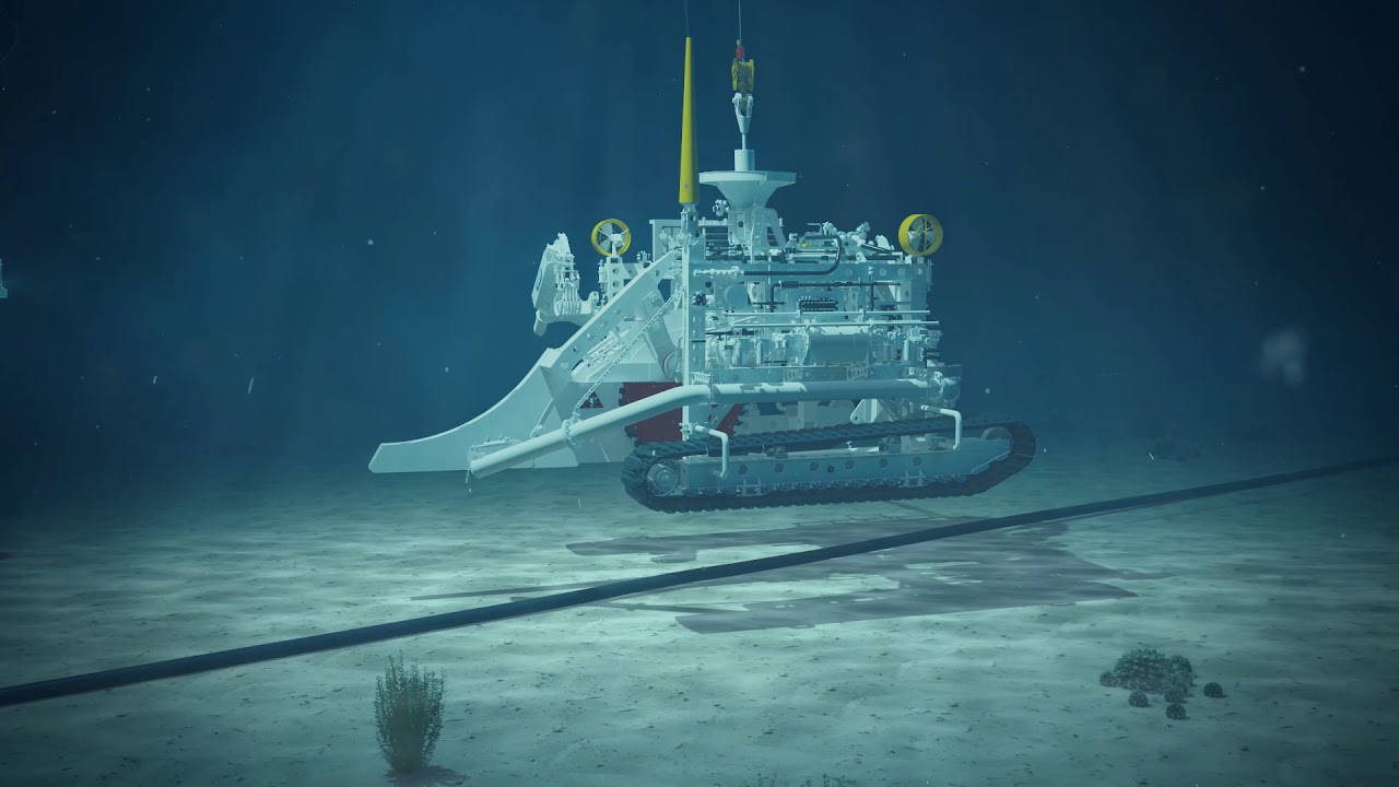 BT 500 Tracked Trenching System - YouTube