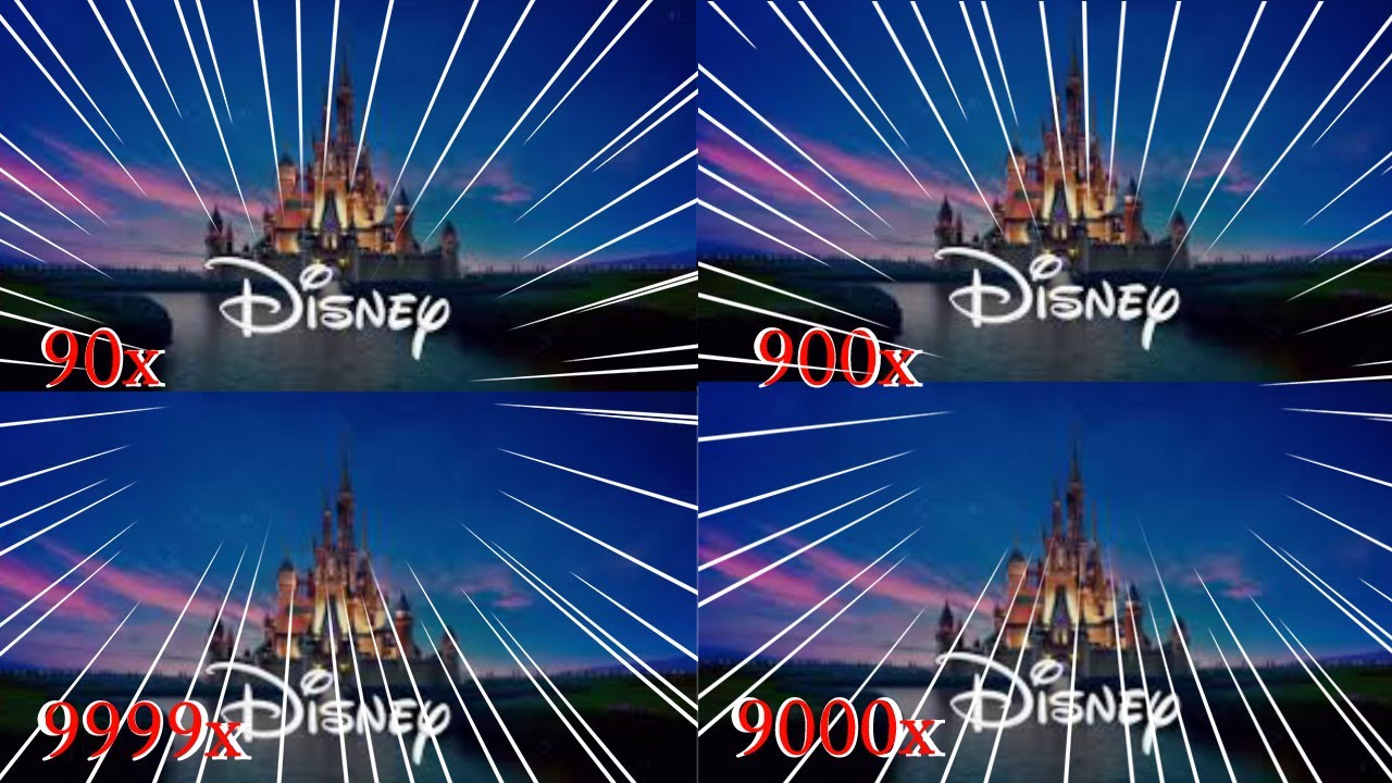 Disney World Intro Getting 999999X Speed - YouTube