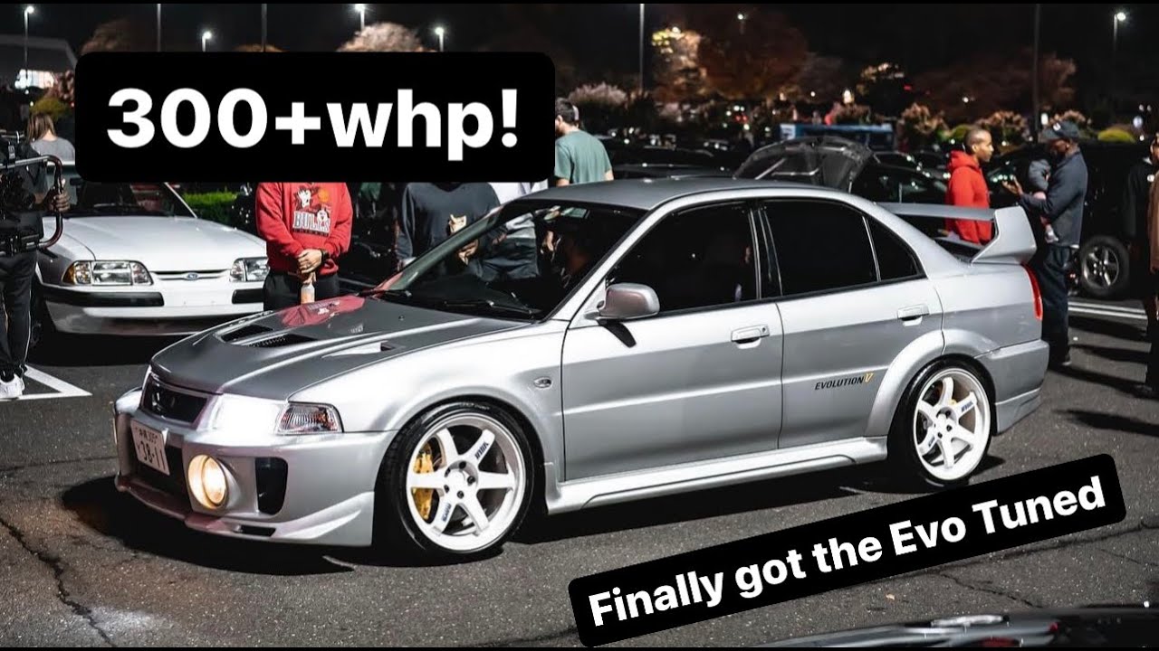 Evo V is tuned but things didn't go as planned. - YouTube