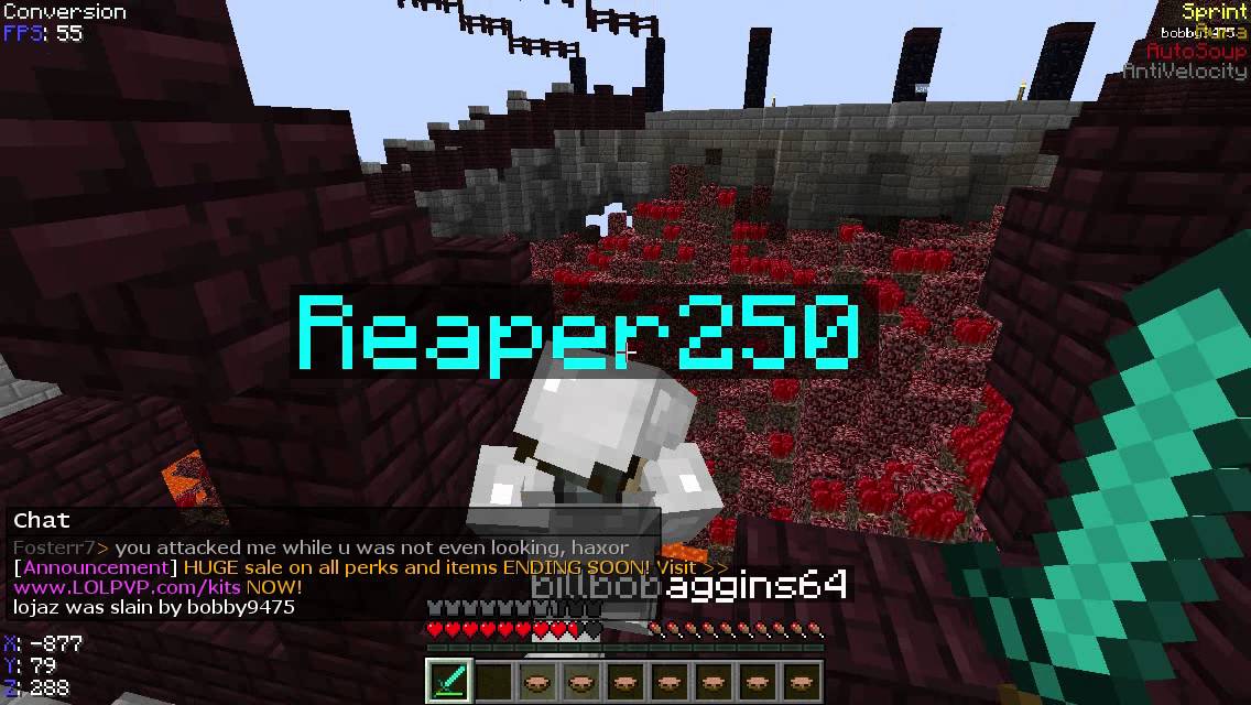 NoCheatPlus KitPvP featuring Reaper250 - Part 1 - YouTube