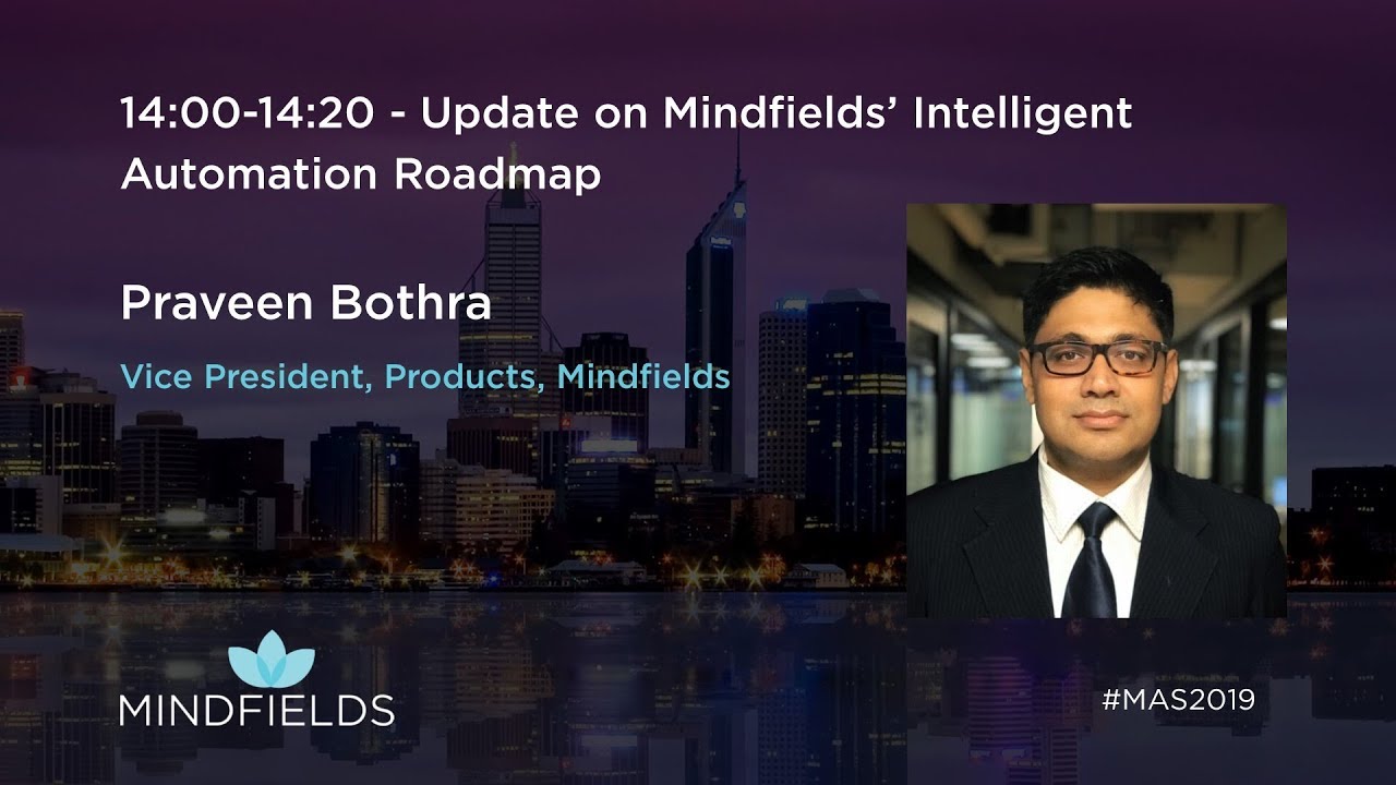 Update on Mindfields Intelligent Automation Roadmap - YouTube