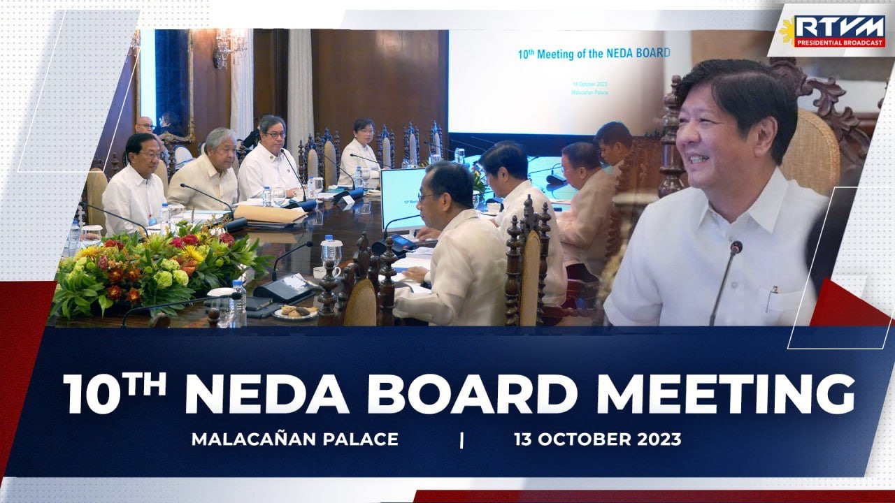 10th NEDA Board Meeting - YouTube
