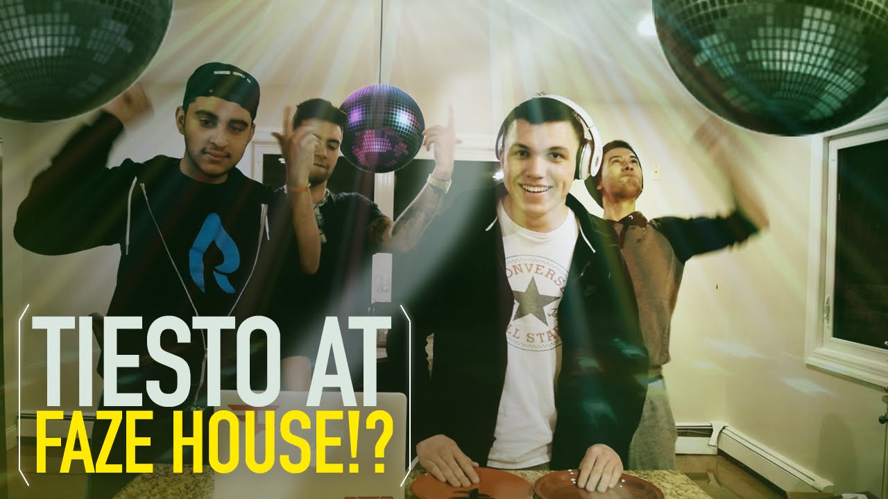 FAMOUS DJ AT THE FAZE HOUSE!? [MW2] - YouTube