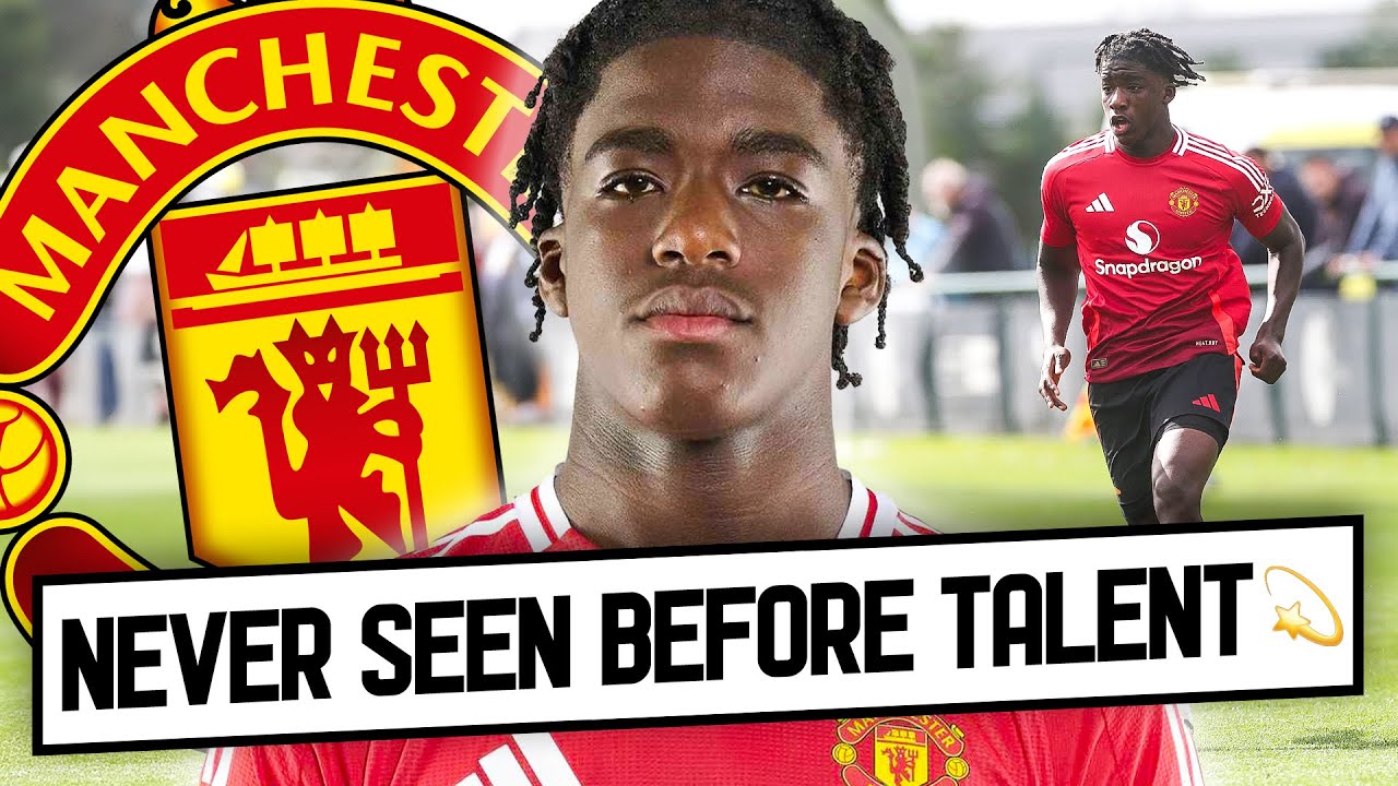 Godwill Kukonki: United's 16-Year-Old 6'5" Man Mountain - YouTube