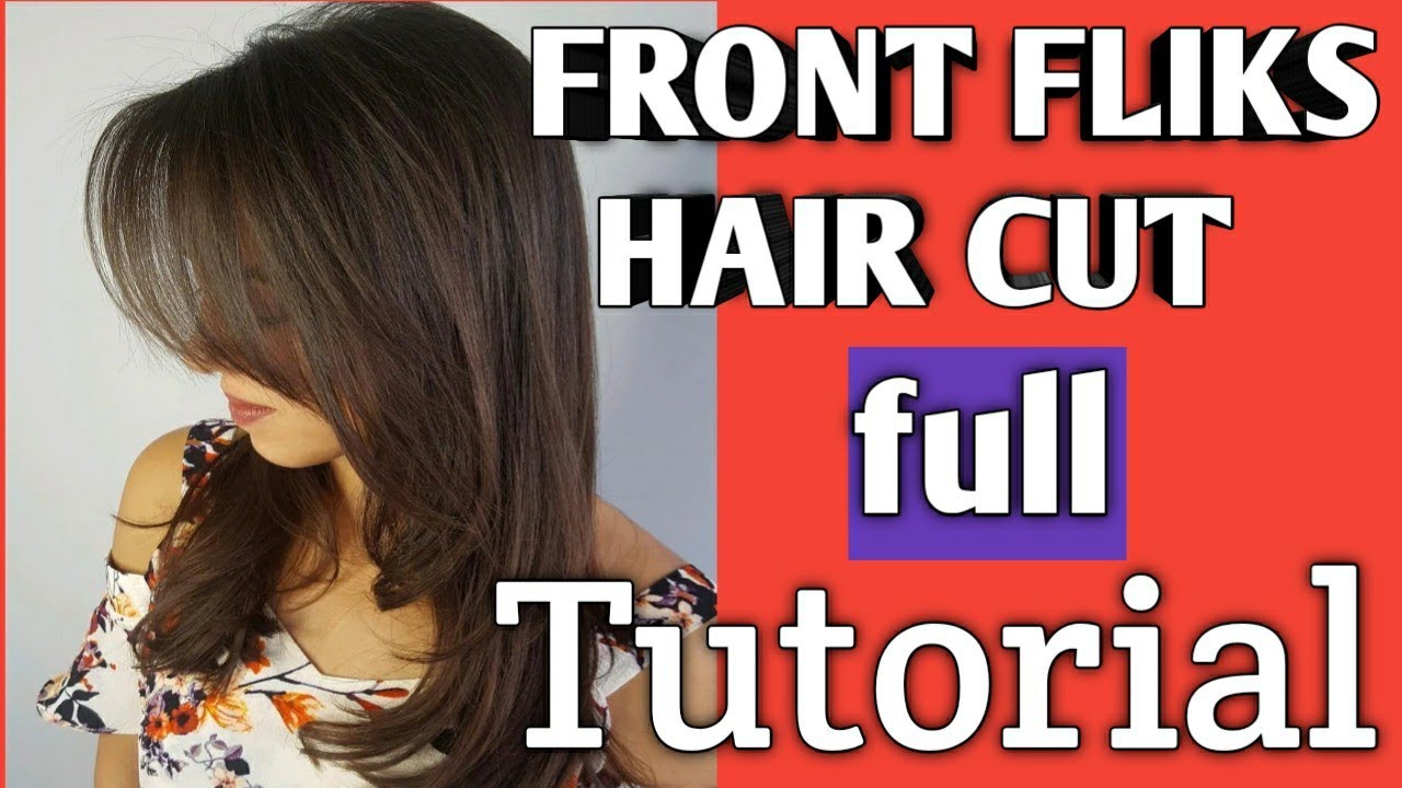 How to cut ,flicks/ bangas , flicks/fringes easy way/step by step ...