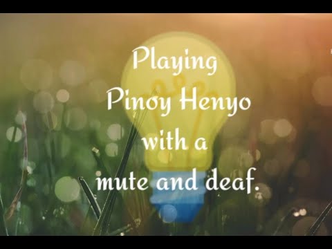 PREMIERE 8: Playing Pinoy Henyo with a Mute & Deaf | Ang Galing! - YouTube