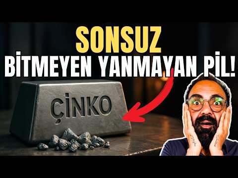ŞOK! 🔥Yanmaz ve Sonsuz Ömürlü Çinko Piller: Lityum’un Sonunu Getirecek Teknoloji mi?🔥⚡