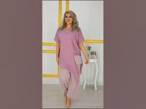 стильная одежда больших размеров плюссайз - YouTube
