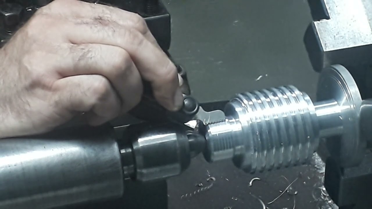 ROSCA TRIANGULAR NO TORNO MECÂNICO. - YouTube