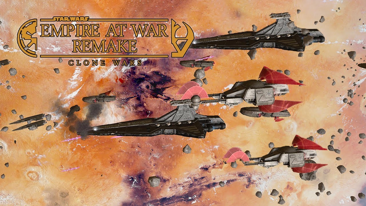 Je repars à la conquête de la GALAXIE ! Star Wars Empire At War ...