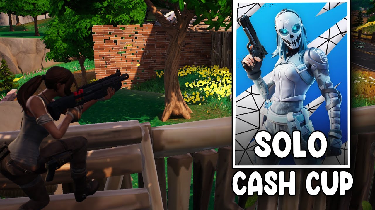 Fortnite - Playing Solo Cash Cup - YouTube