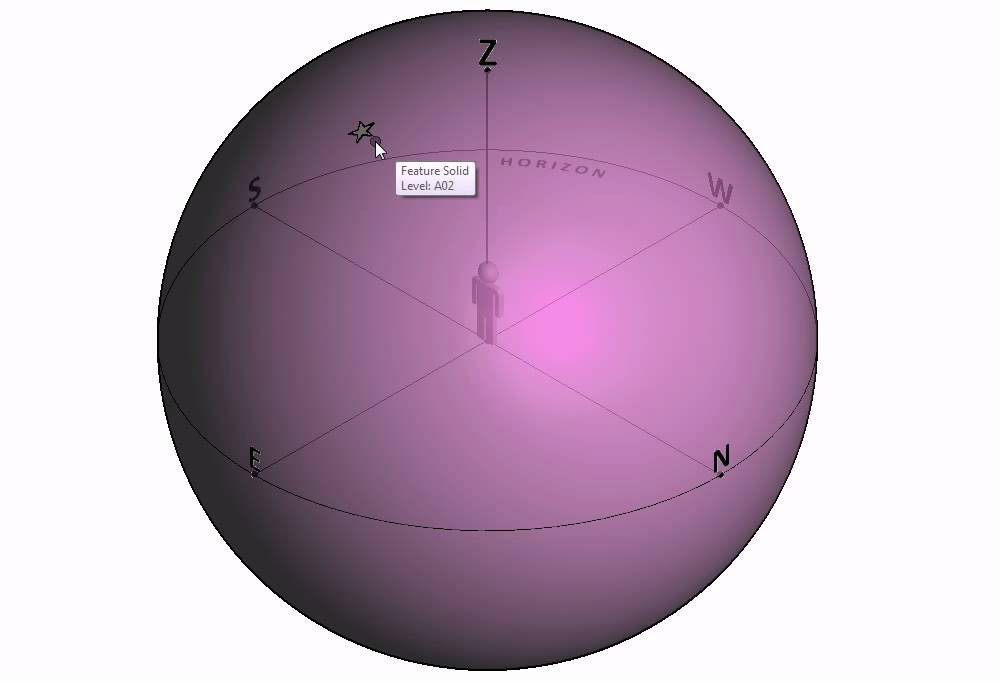 Astronomy with MicroStation Local Coordinate Frame - YouTube