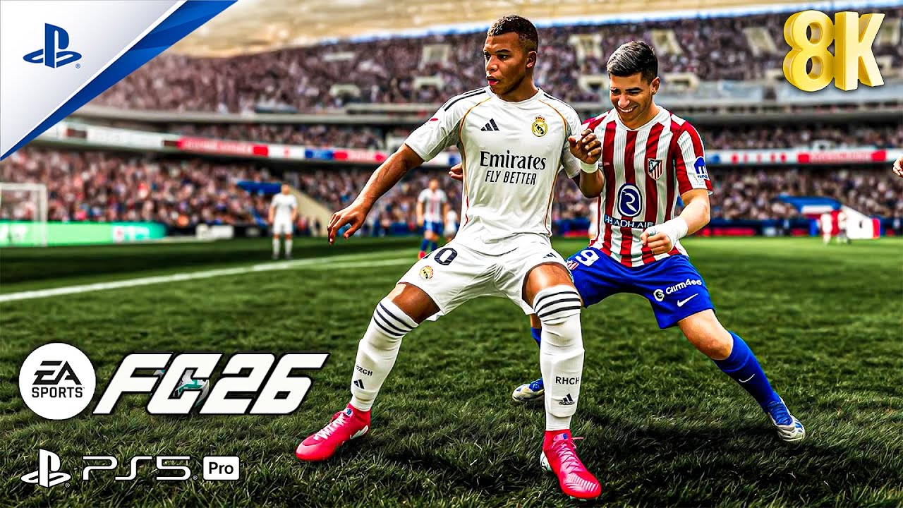 EA FC 26 - Atletico Madrid vs Real Madrid | PS5 PRO Authentic gameplay ...