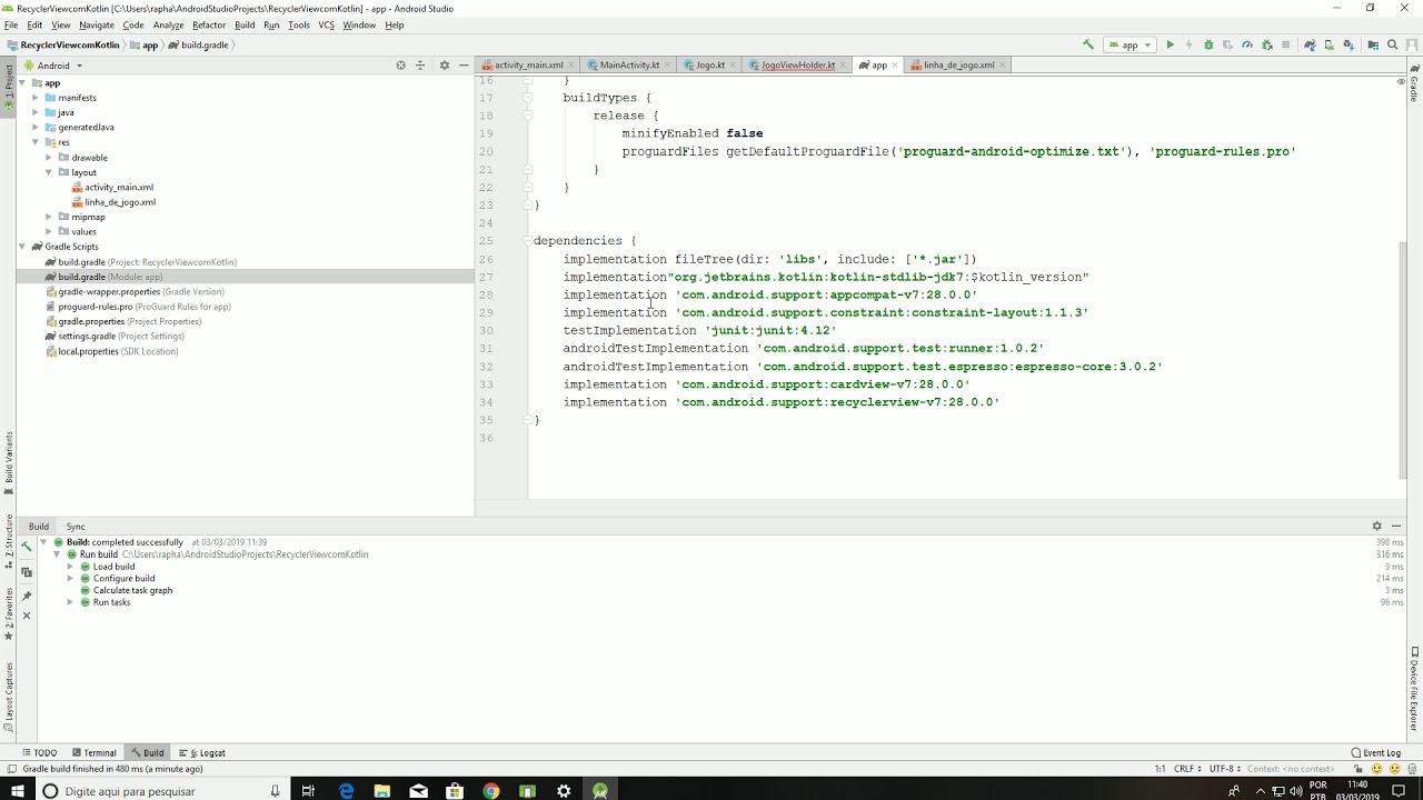 #12 - RecyclerView com Kotlin - Curso de Desenvolvimento para Android ...