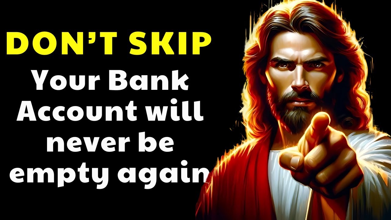 🛑 Your bank account will never be empty again after this prayer #jesus ...