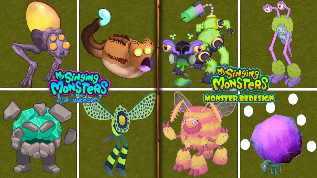 MonsterBox: DEMENTED DREAM ISLAND with Monster Fanmade Redesign | My ...