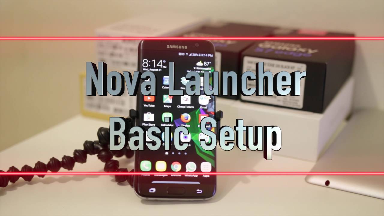 Nova Launcher Simple Setup for Beginners - YouTube