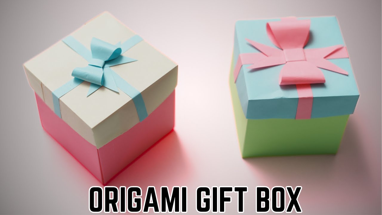 Origami Gift Box | Diy Gift Box | How to make Gift Box | Easy Paper ...