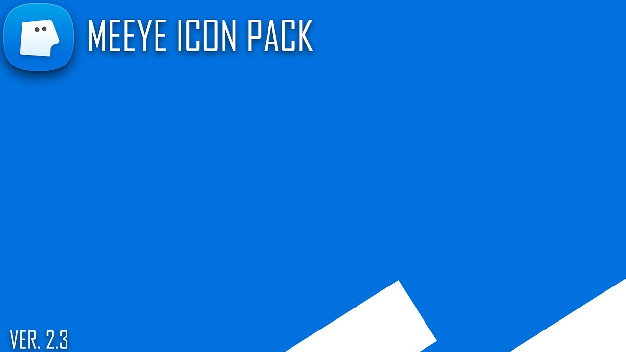 Meeye Icon Pack- v.2.3 - YouTube