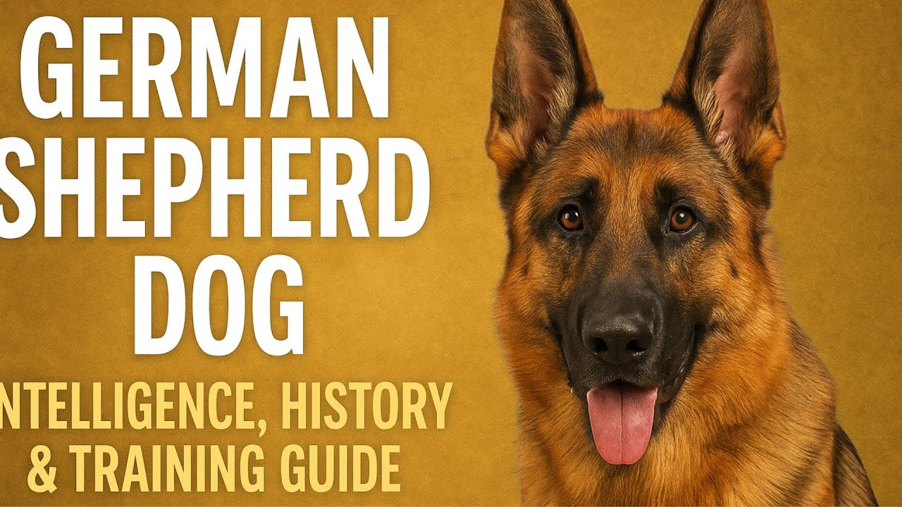 German Shepherd Dog | Intelligence, History & Training Guide - YouTube