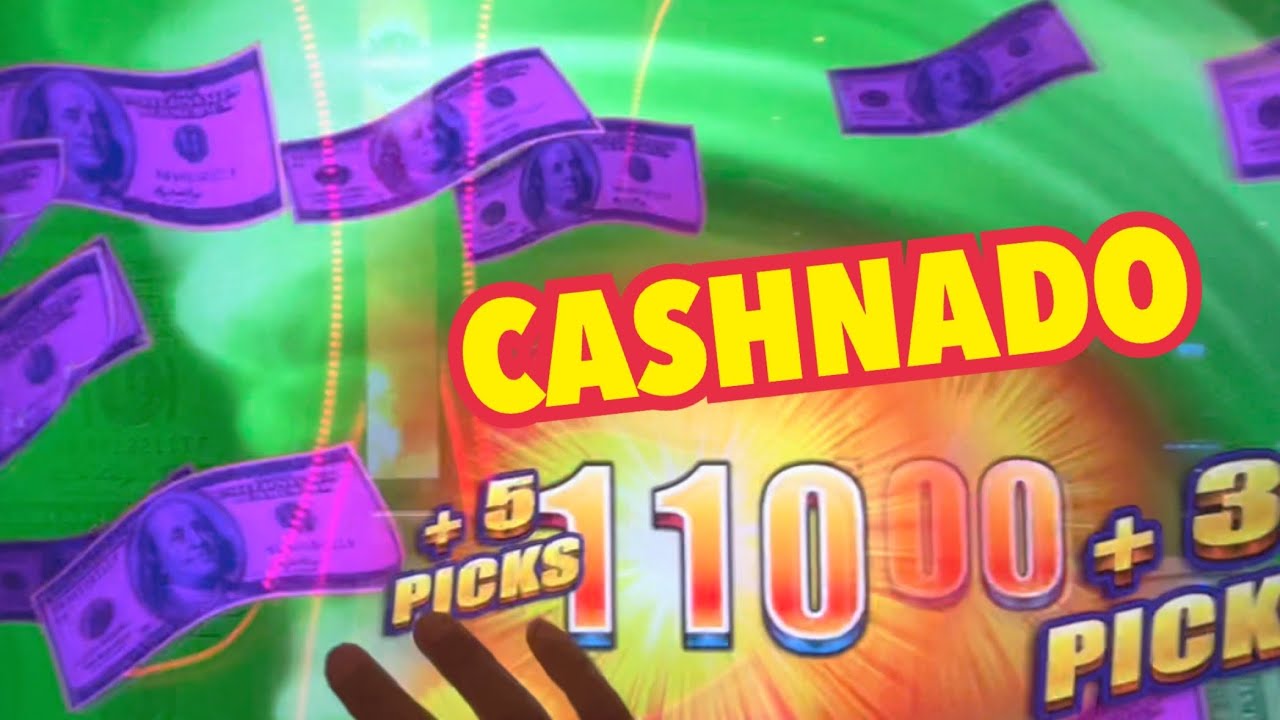 BIG CASH GRAB ☆CASHNADO☆ Las Vegas Low Roller Slot スロット 大当たり!! - YouTube