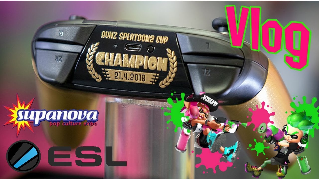 Vlog: 2018 AUNZ Splatoon 2 Cup - YouTube