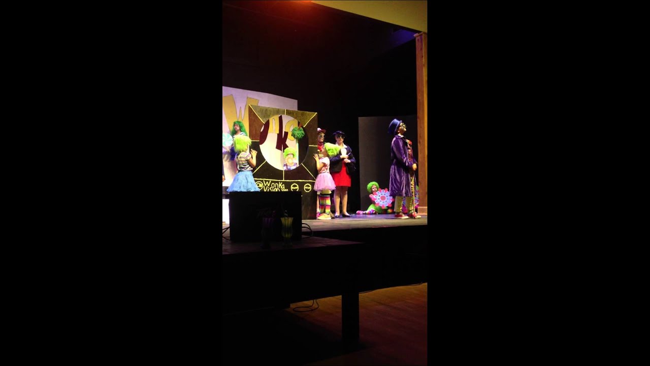 Mike Teavee Choco Vision Room Willy Wonka Jr McKinney Center 2013 - YouTube