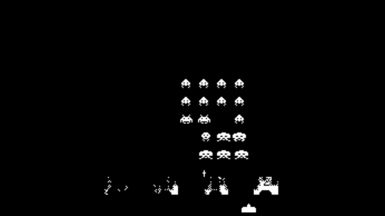 Space Invaders Deluxe (Taito/1979) Gameplay (Part 2) - YouTube