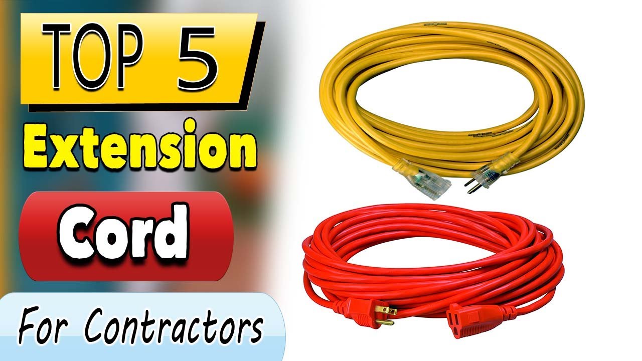 Best Extension Cord For Contractors - YouTube