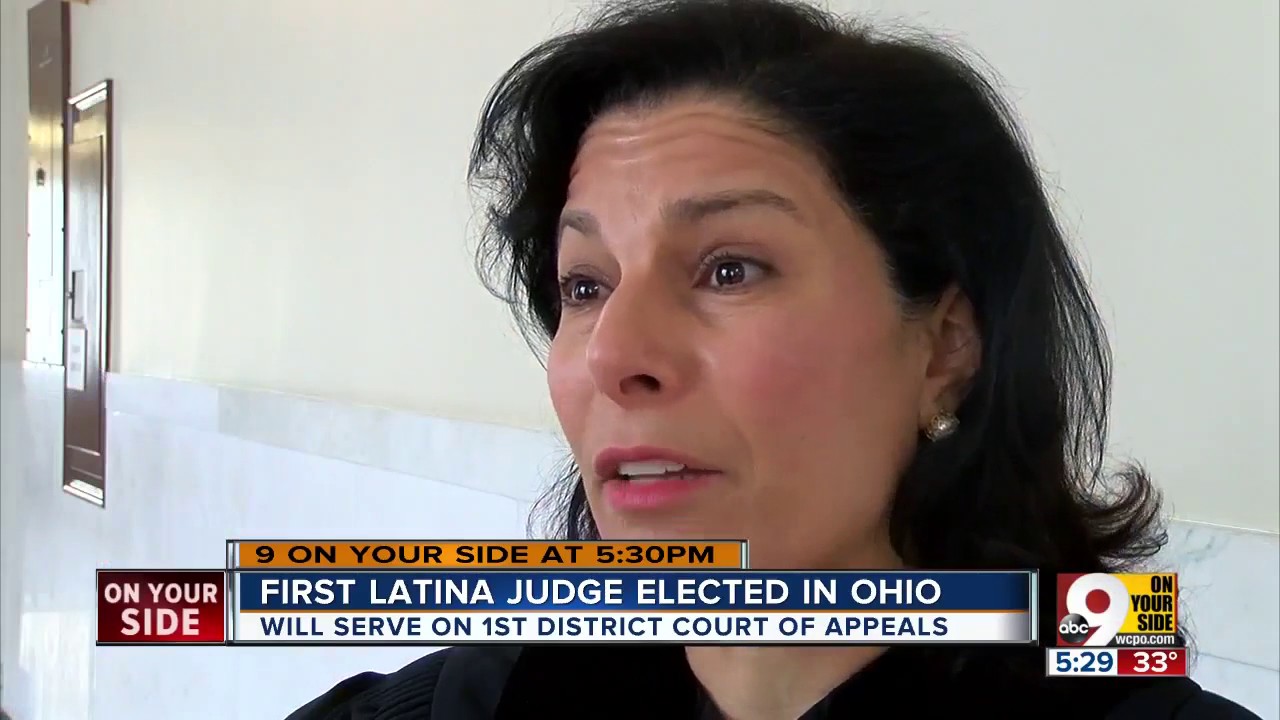 First Latina judge elected in Ohio - YouTube