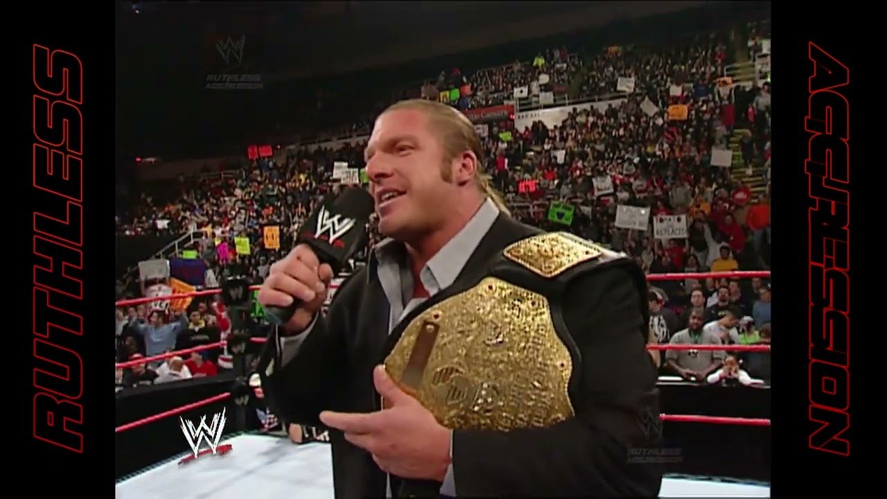 Triple H opens the show | WWE RAW Intro (October 28, 2002) - YouTube
