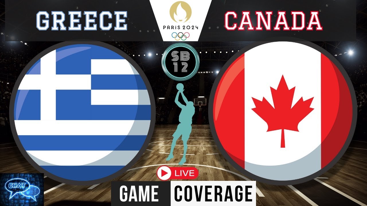 Greece vs Canada live stream game coverage - Olympics Basketball ...